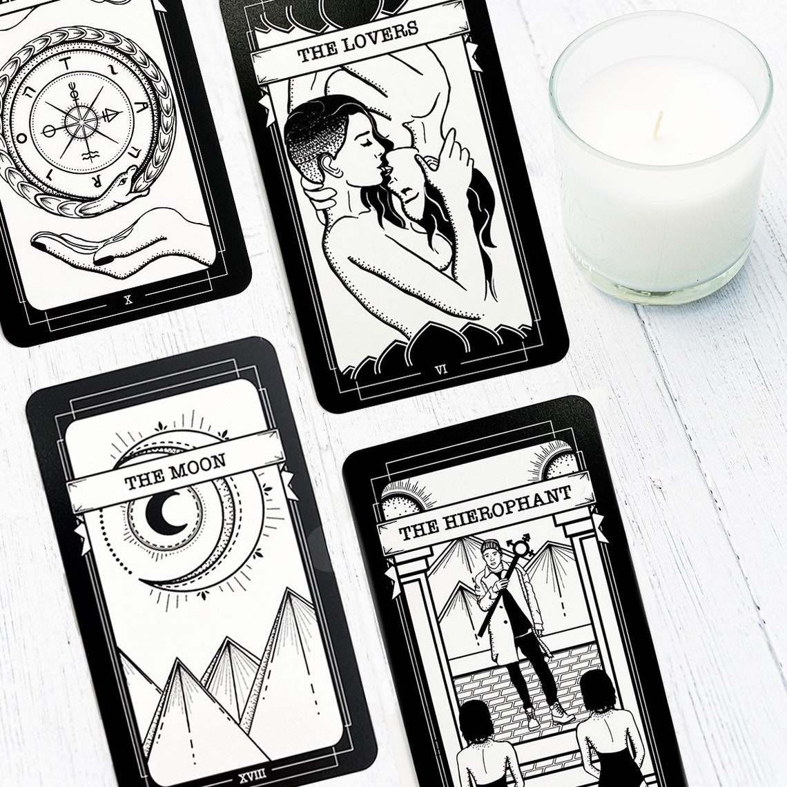The Queer Witch Tarot Deck 78 Card Indie Tarot Deck - Etsy