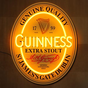 guinness label template