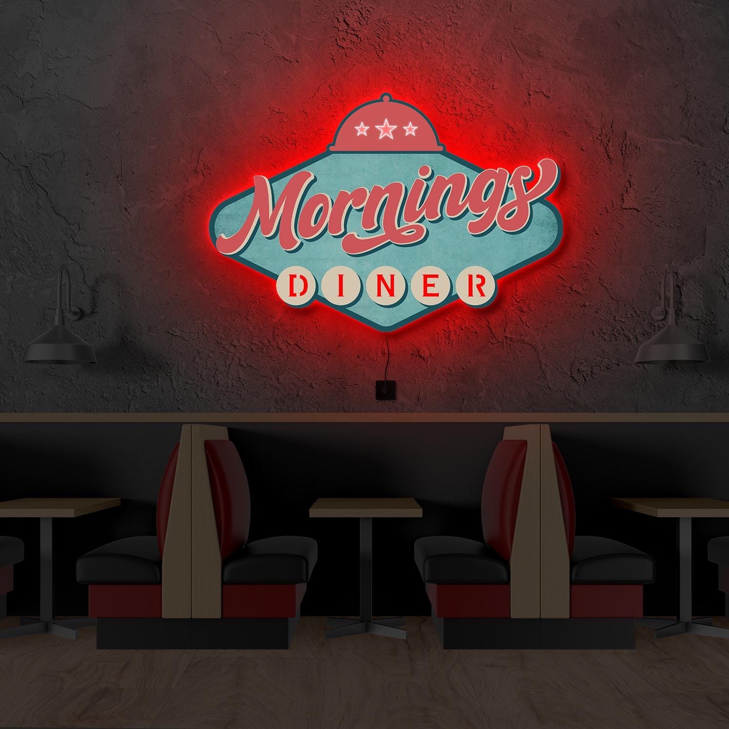 Old Diner Signs