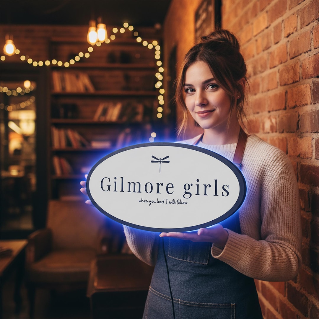 Gilmore Girls Sign, Gilmore Girls Poster, Gilmore Girls Decor, Ambient ...