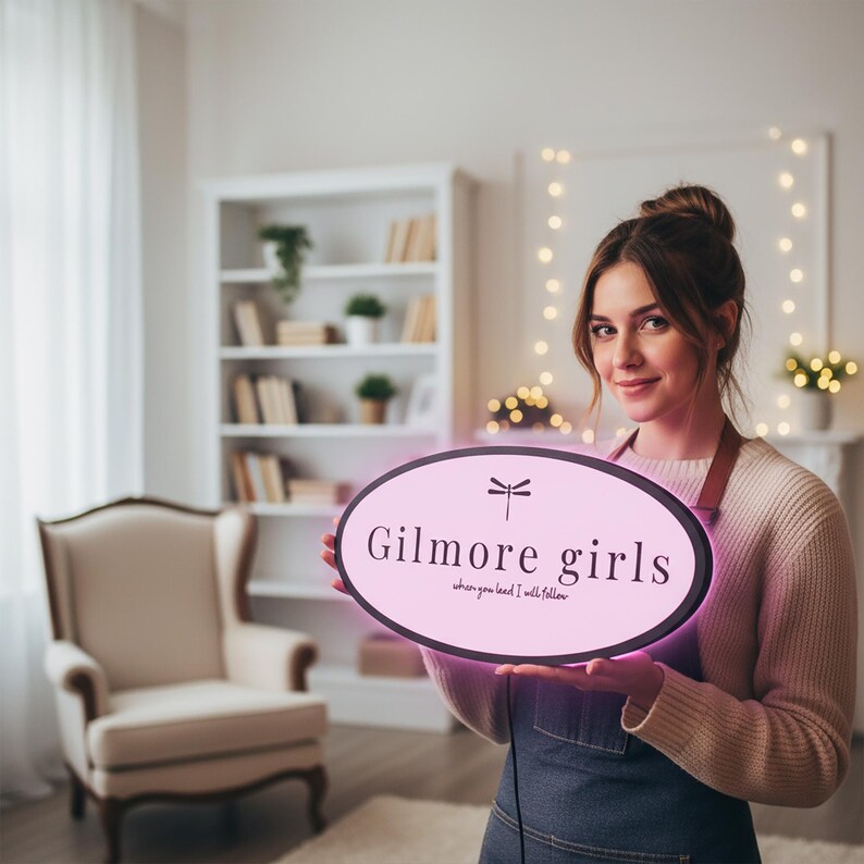 Gilmore Girls Sign, Gilmore Girls Poster, Gilmore Girls Decor, Ambient ...
