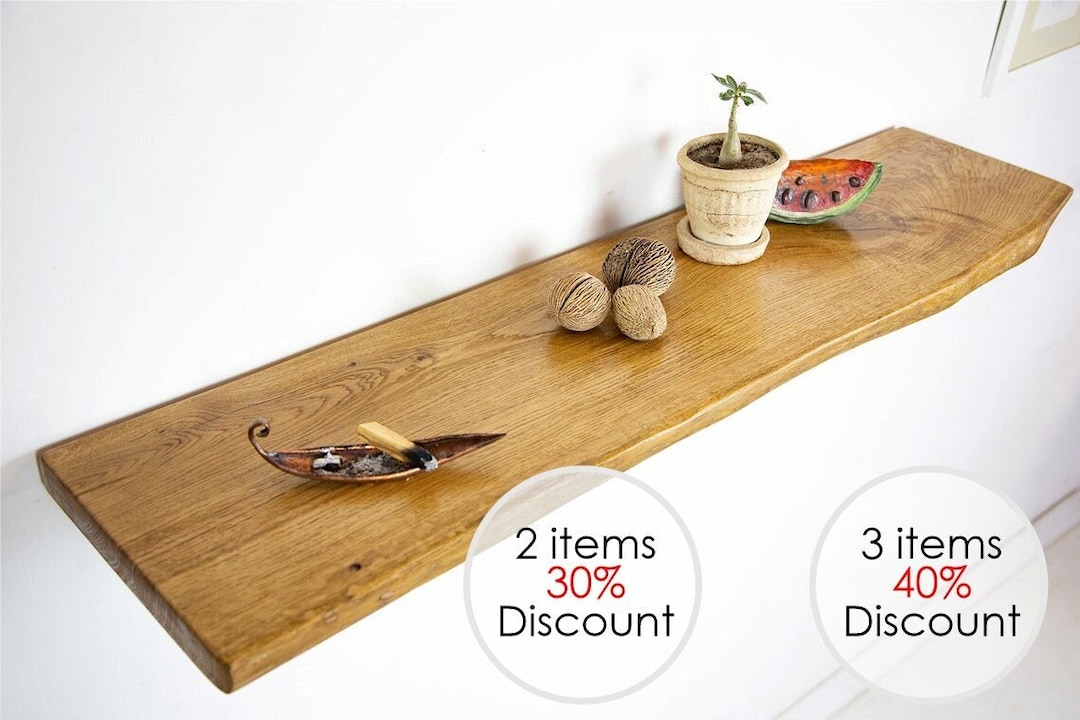 Live Edge Slab Large, Wood Slab Shelf, Walnut Live Edge Slab, Custom ...