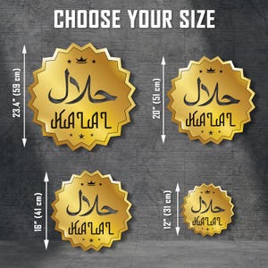 Halal Neon Sign, Halal Led Sign, Food Light up Sign, Islam Neon Sign ...
