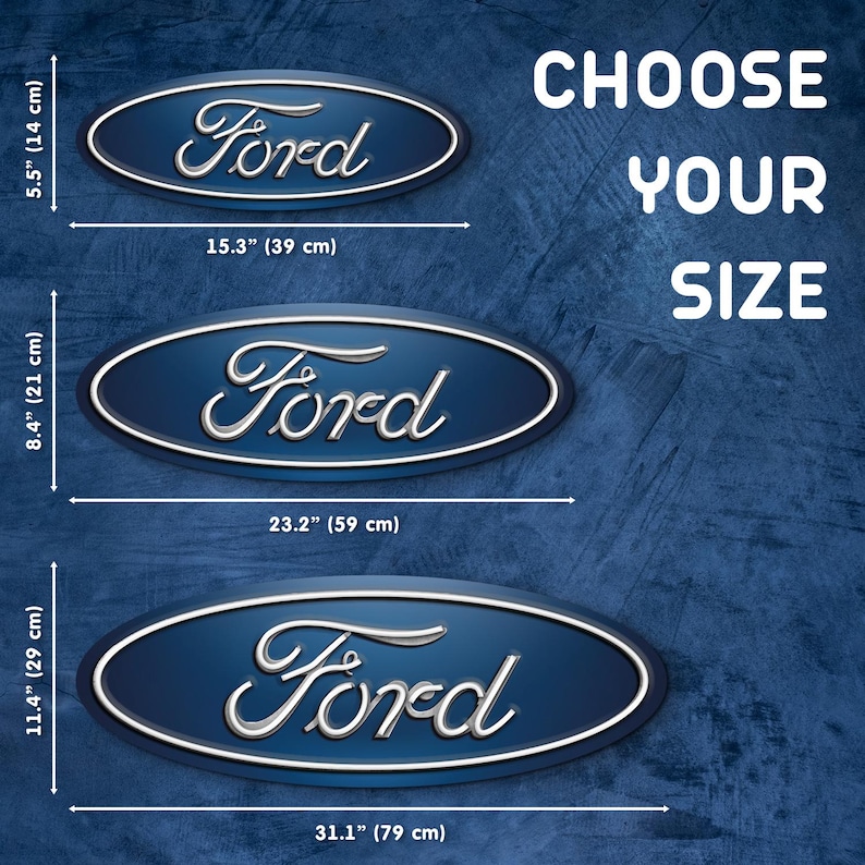 Ford Neon Sign, Ford Led Sign, Ford Logo Sign, Garage Neon Sign, Car ...
