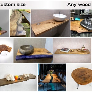 Live Edge Shelf Floating,rustic Wood Shelves,single Shelf,wood Shelves ...