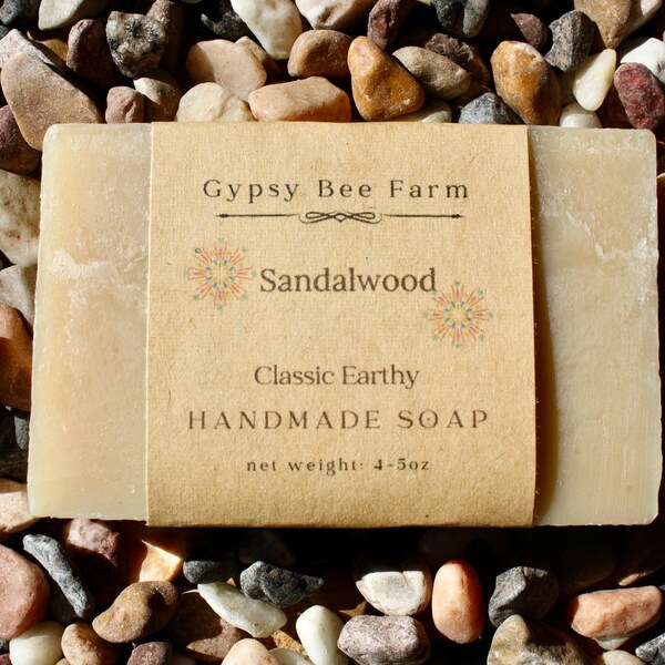 Sandalwood Soap - Etsy