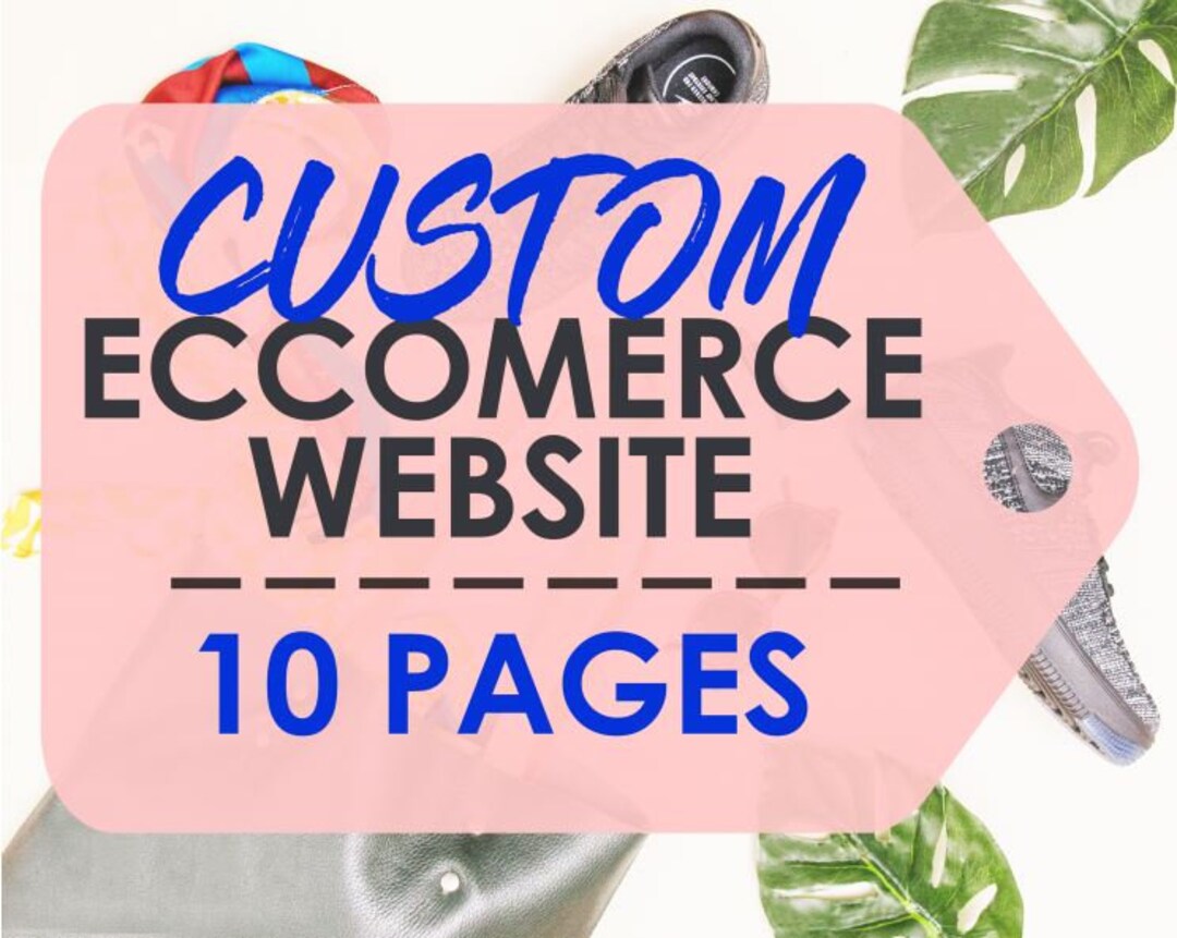 Custom Ecommerce Website Design - Professional Wordpress Website, Speed ...