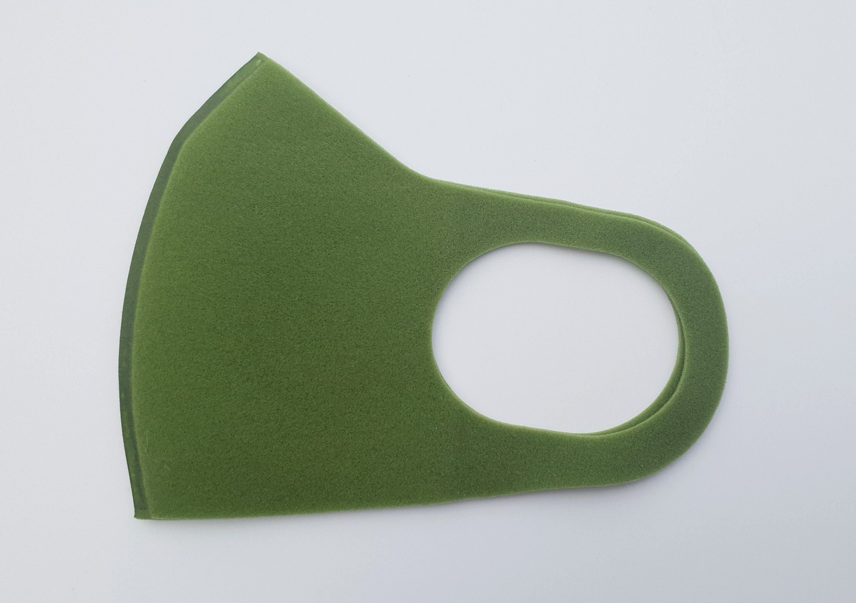 Polyurethane Face Masks in Green Breathable Polyurethane Face Masks for ...