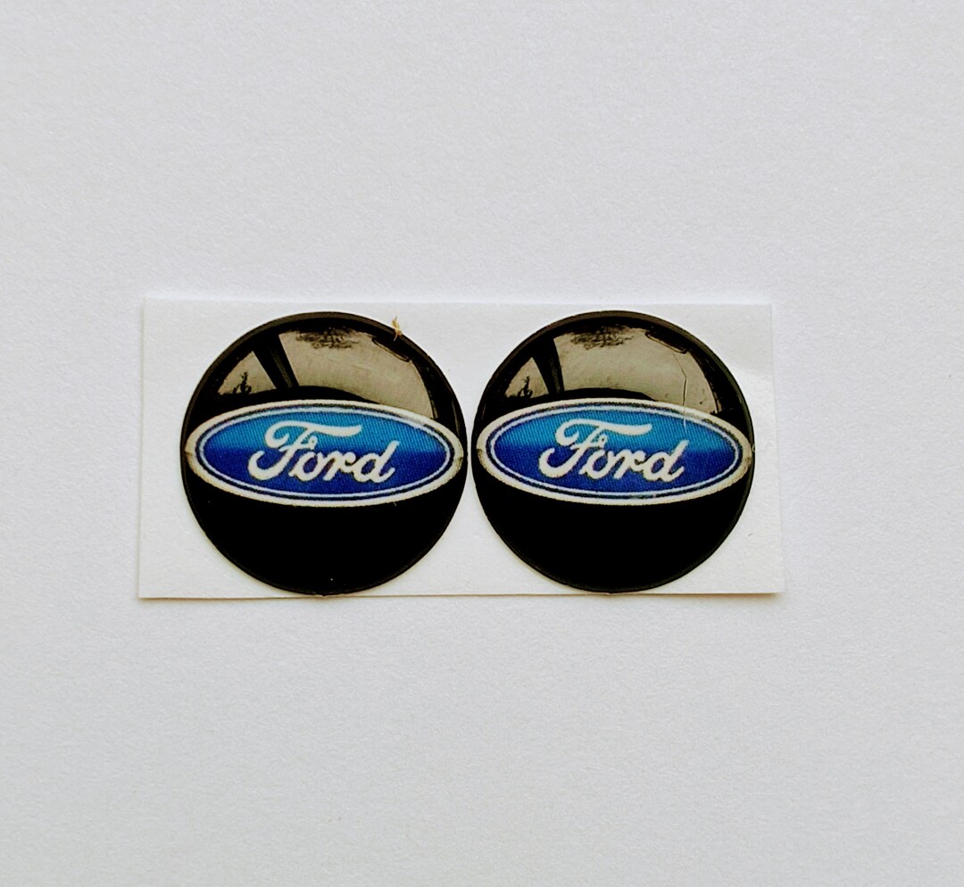 2/4x Ford 14mm Replacement Keyfob Badges Sticker Car Emblem. Free UK ...
