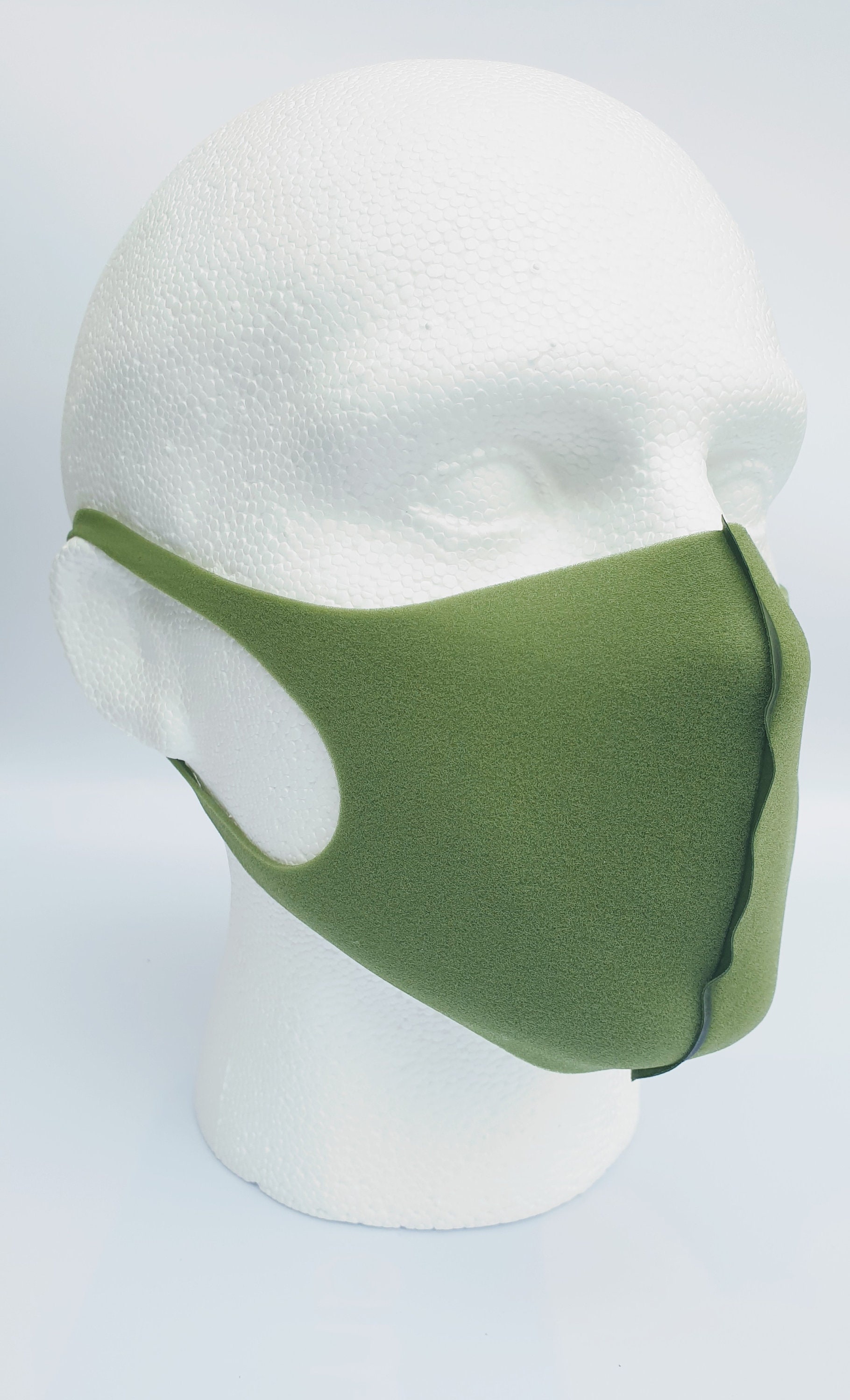 Polyurethane Face Masks in Green Breathable Polyurethane Face Masks for ...