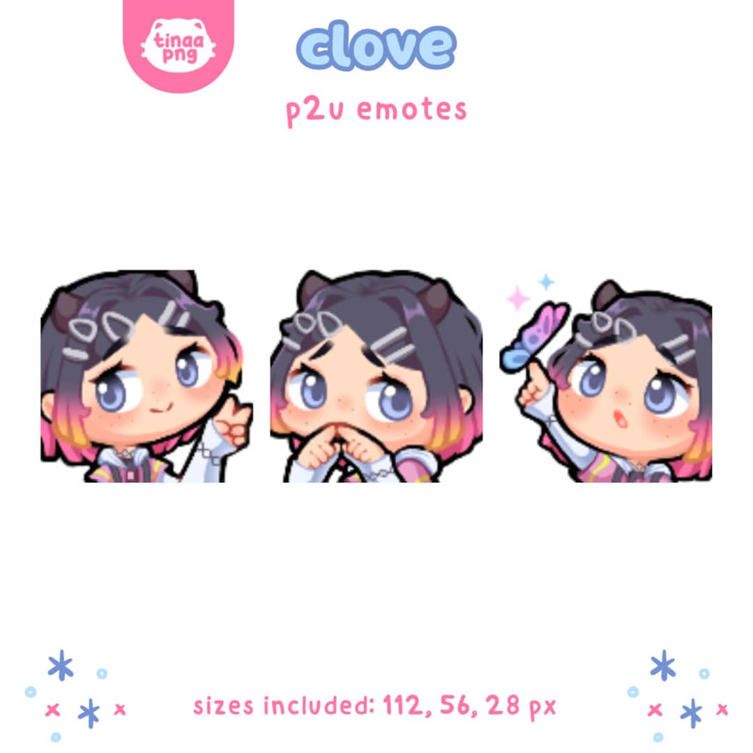 P2U Full Set Clove Valorant Emotes - Twitch, Discord, Youtube ...