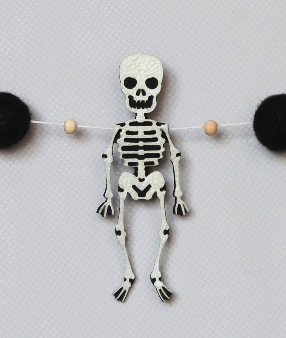 Halloween Garland Fall Garland With Glow in the Dark - Etsy