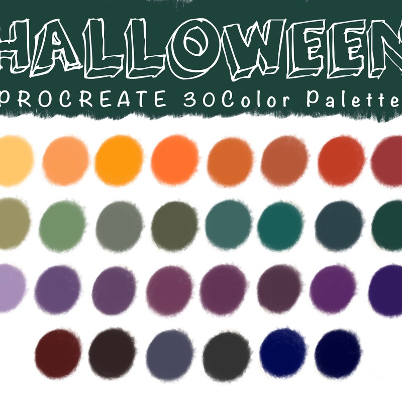 Witch Color Palette - Etsy