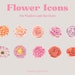 Flower ICON Desktop Icons, Folder Icons, Mac Icon, Windows Icon ...