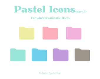 Round ICON _ Grayscale Desktop Icons Folder Icons Mac | Etsy