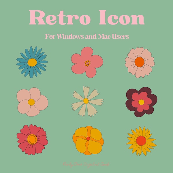 Retro Windows Desktop Icons - Etsy
