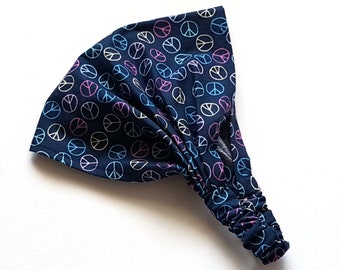 Peace Sign Headband | Etsy