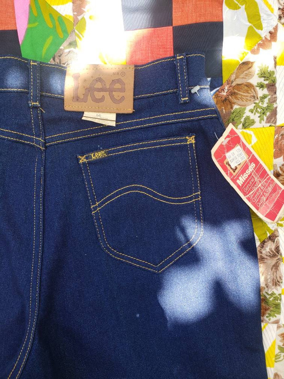 70's Vintage LEE Jeans. Deadstock With Tags. - Etsy