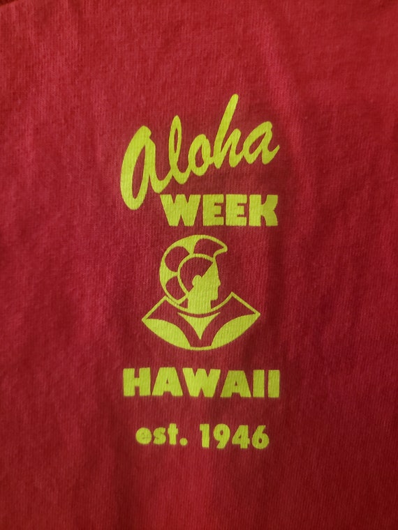 Aloha week tee shirt - Gem