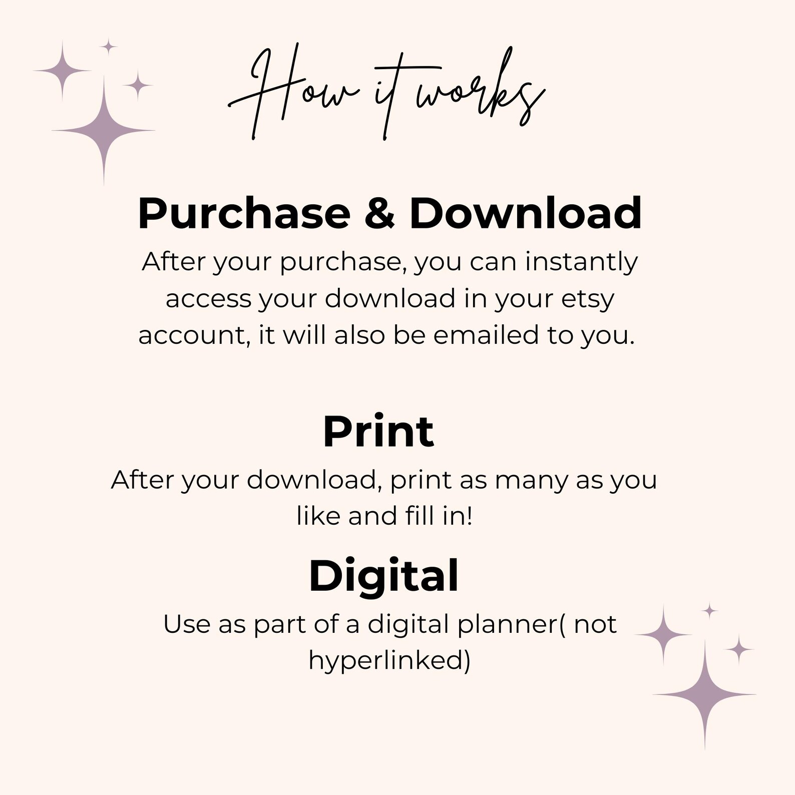Happy Planner Discbound Insert Page Template, Discbound Insert Page ...