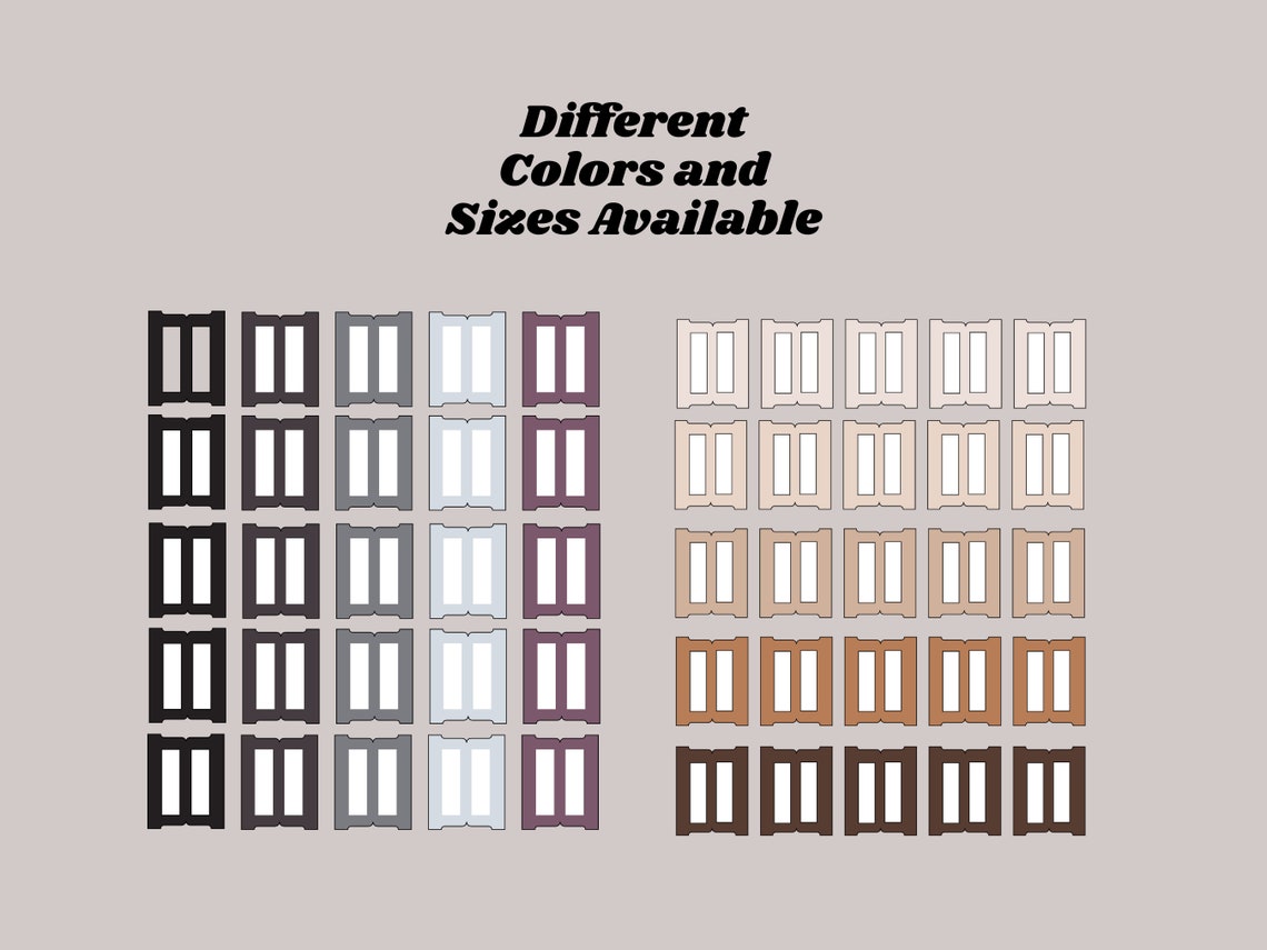 Printable Tabs 5 Side Tabs/ Tab Template US Letter/ Svg Cut - Etsy