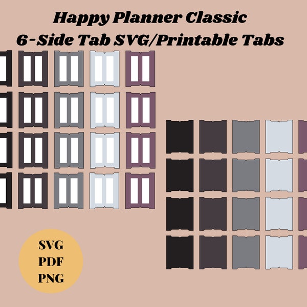 Happy Planner Svg - Etsy