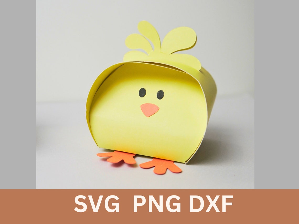 Easter Bunny Treat Box Template SVG, Candy Holder, Easter Gift Basket ...