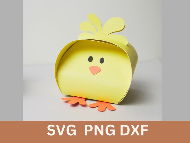 Easter Bunny Treat Box Template SVG, Candy Holder, Easter Gift Basket ...