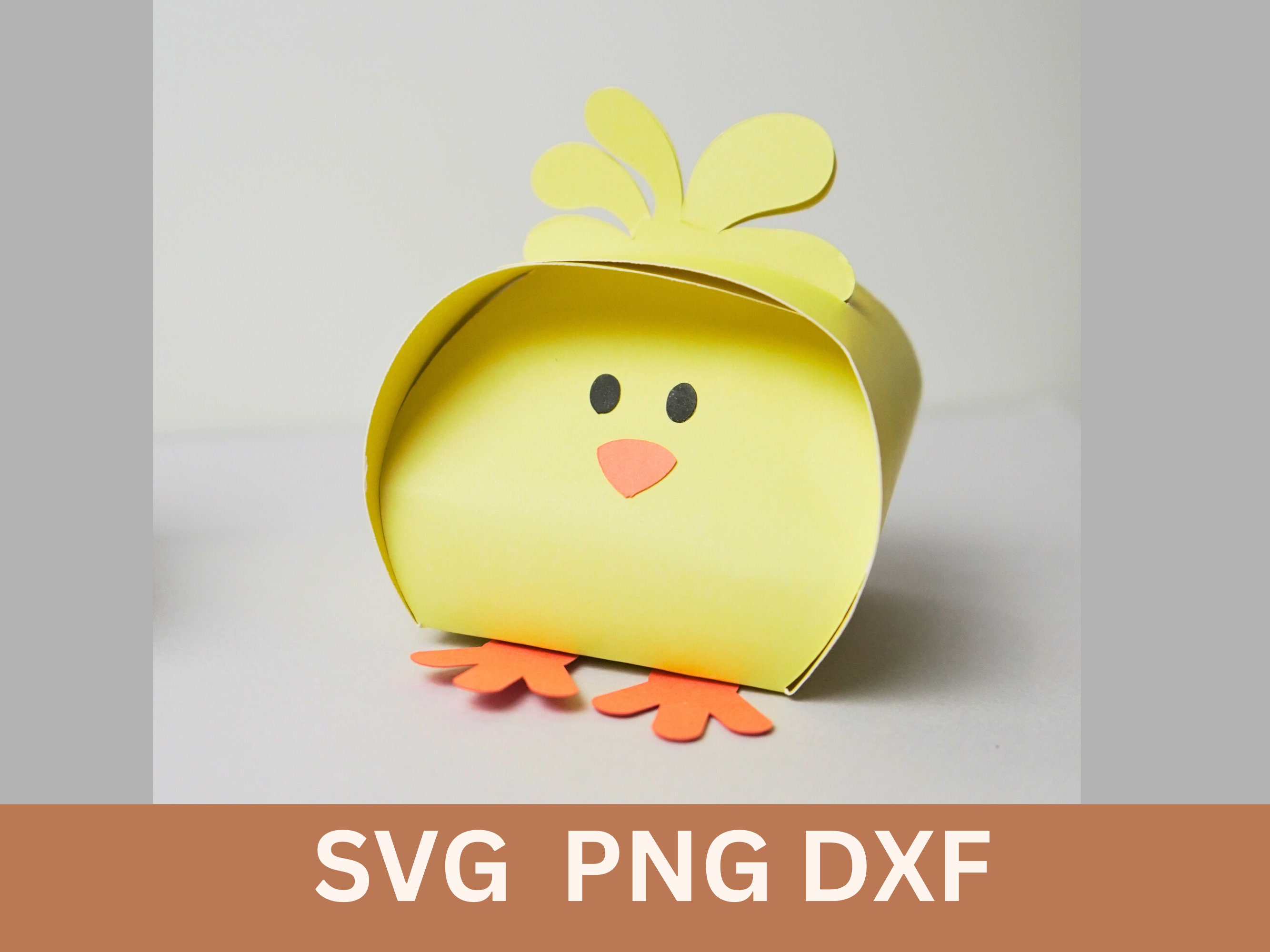 Easter Bunny Treat Box Template SVG, Candy Holder, Easter Gift Basket ...