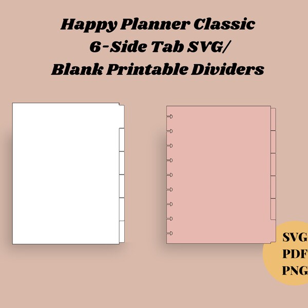 Happy Planner Svg - Etsy