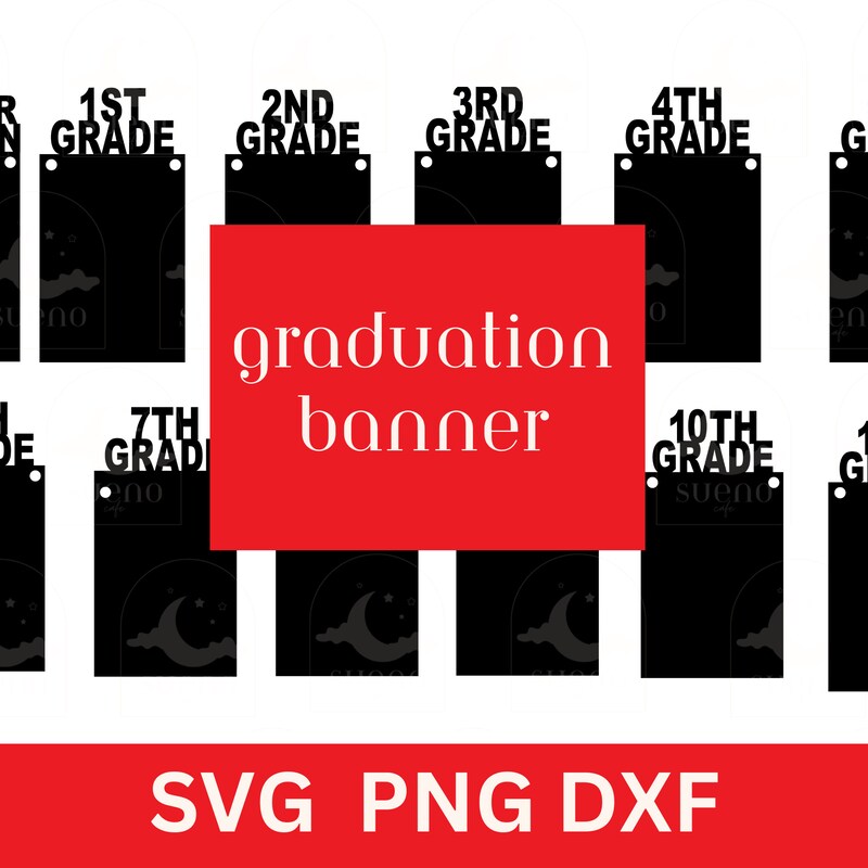 Graduation Banner Svg - Etsy