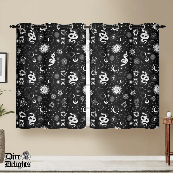 Gothic Curtains - Etsy
