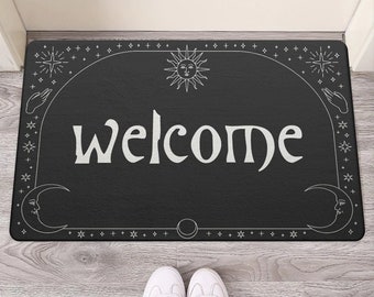 Witch Welcome Mat - Etsy