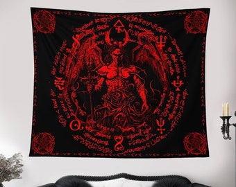Baphomet Ram Head With Leviathan Cross 11 Oz / 320 Ml Ceramic Black Mug ...