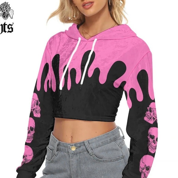 Skull Crop Top - Etsy