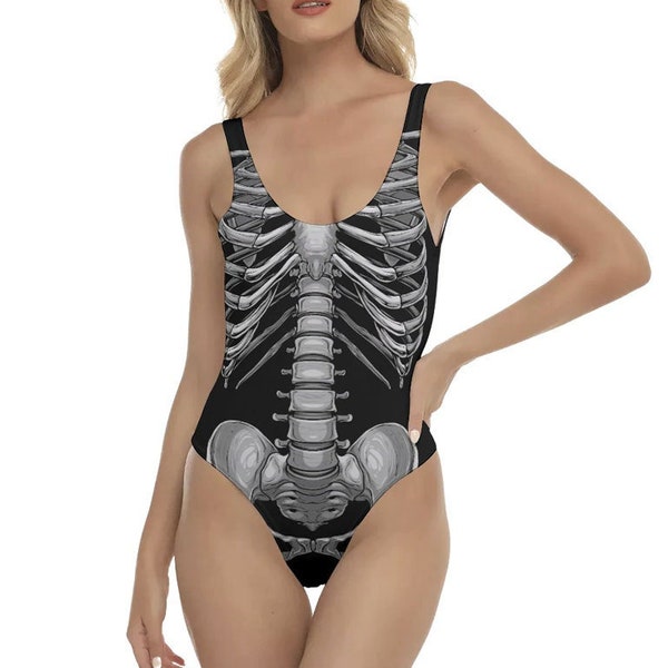 Skeleton Swimwear Etsy