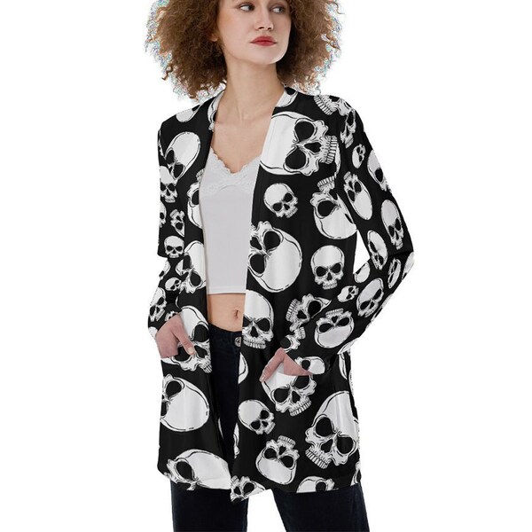 Skeleton Crochet Cardigan - Etsy