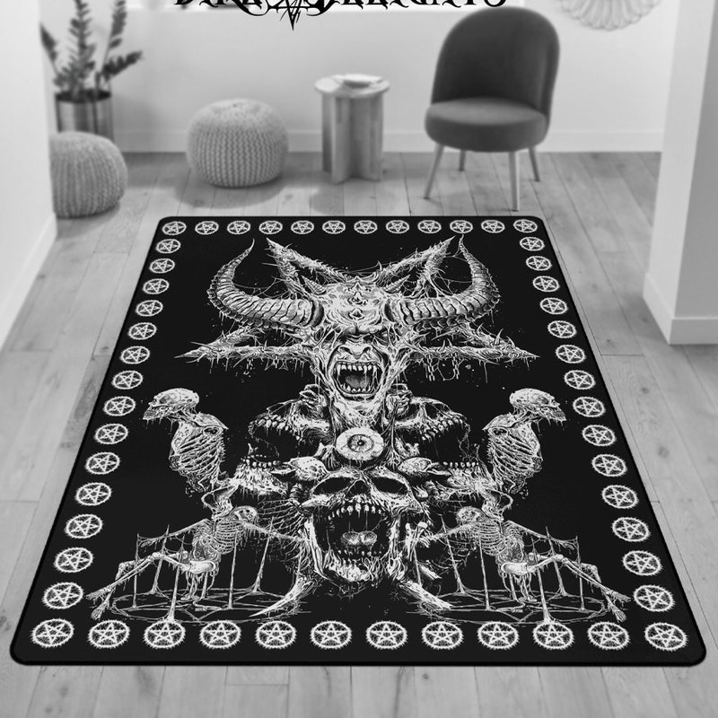 Gothic Rug - Etsy