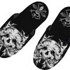 Wiccan Family Slippers, Gothic Starry Night Warm Plush Slippers, Goth ...