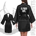 Gothic Bachelorette Robes, Badass Bride, Maid of Horror, Bride's Coven ...