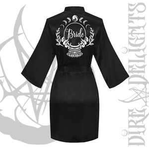 Gothic Bachelorette Robes, Fortune Teller Bride,bride's Coven,wiccan ...
