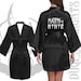 Gothic Bachelorette Robes, Badass Bride, Maid of Horror, Bride's Coven ...