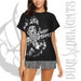 Goth Horror Pajama Set,demonic Cotton Pajama T-shirt & Pants,punk Emo ...