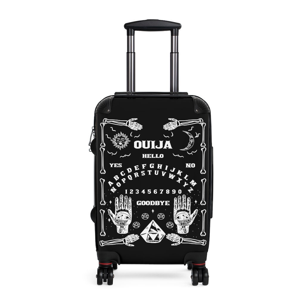 Ouija Board Cabin Suitcase Ouija Travel Bag Gothic Luggage | Etsy