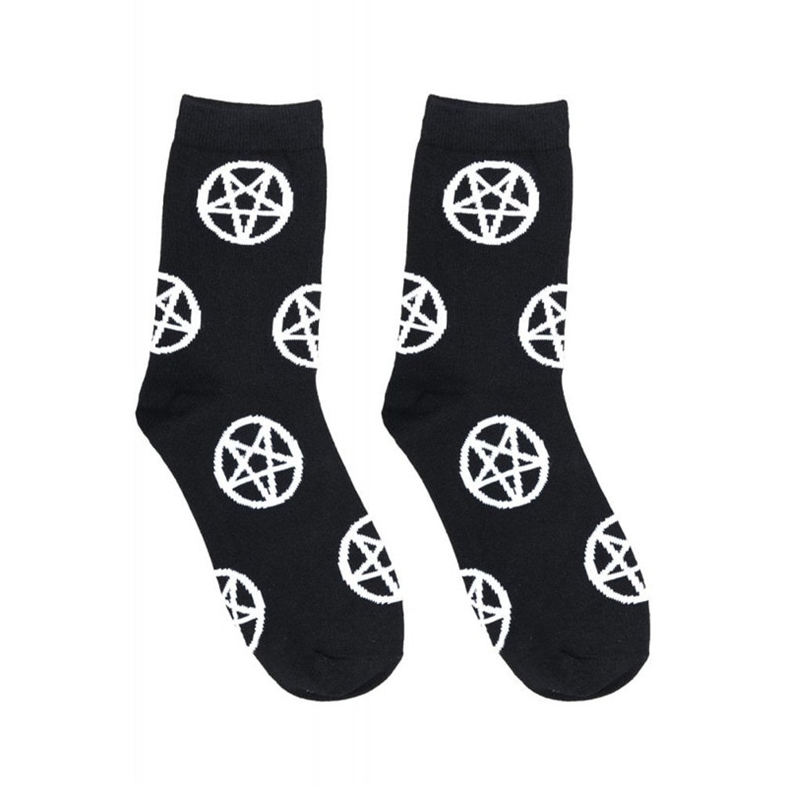 Goth Confortable SocksPentagram SocksWitchy Running | Etsy