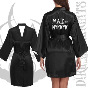 Gothic Bachelorette Robes, Badass Bride, Maid of Horror, Bride's Coven ...