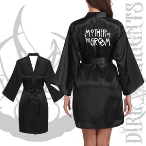 Gothic Bachelorette Robes, Badass Bride, Maid of Horror, Bride's Coven ...