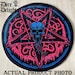 Pentagram Cthulhu Skull Round Rug, Lovecraftian Magic Circle Carpet ...