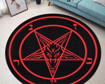 Baphomet Ram Head With Leviathan Cross 11 Oz / 320 Ml Ceramic Black Mug ...