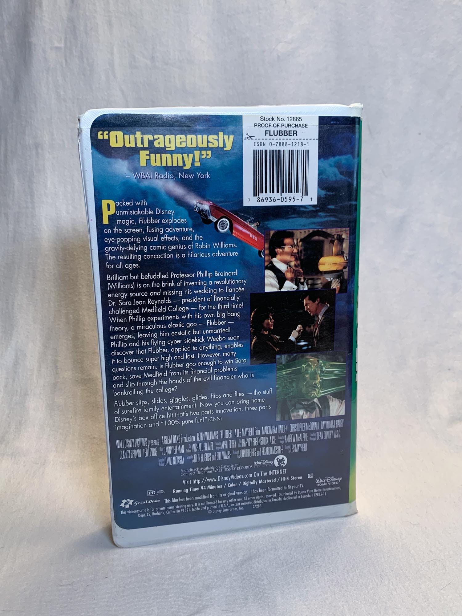 Flubber 1997 Vhs